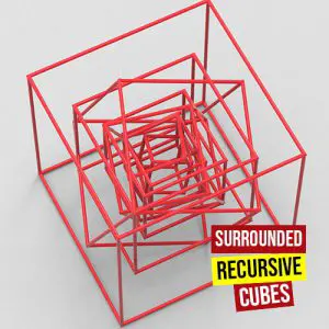Surrounded Recursive Cubes - Parametric House