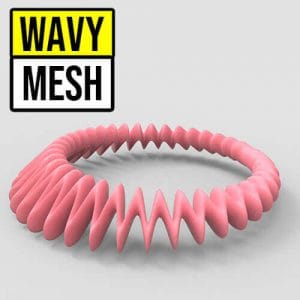 Wavy Mesh - Parametric House