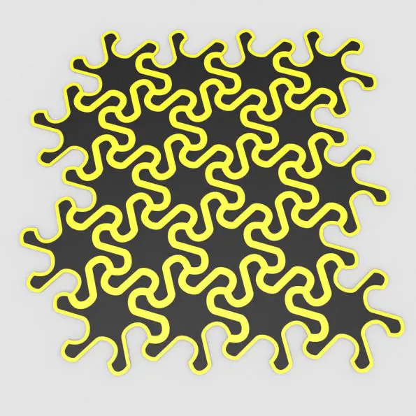 Interlocking Pattern - Parametric House