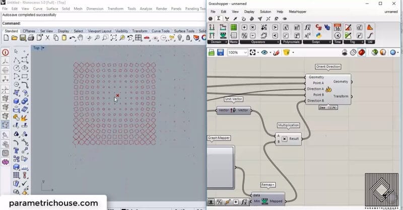 Orient Direction - Parametric House