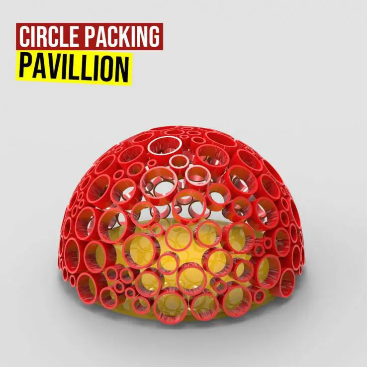 Circle Packing Dome - Parametric House