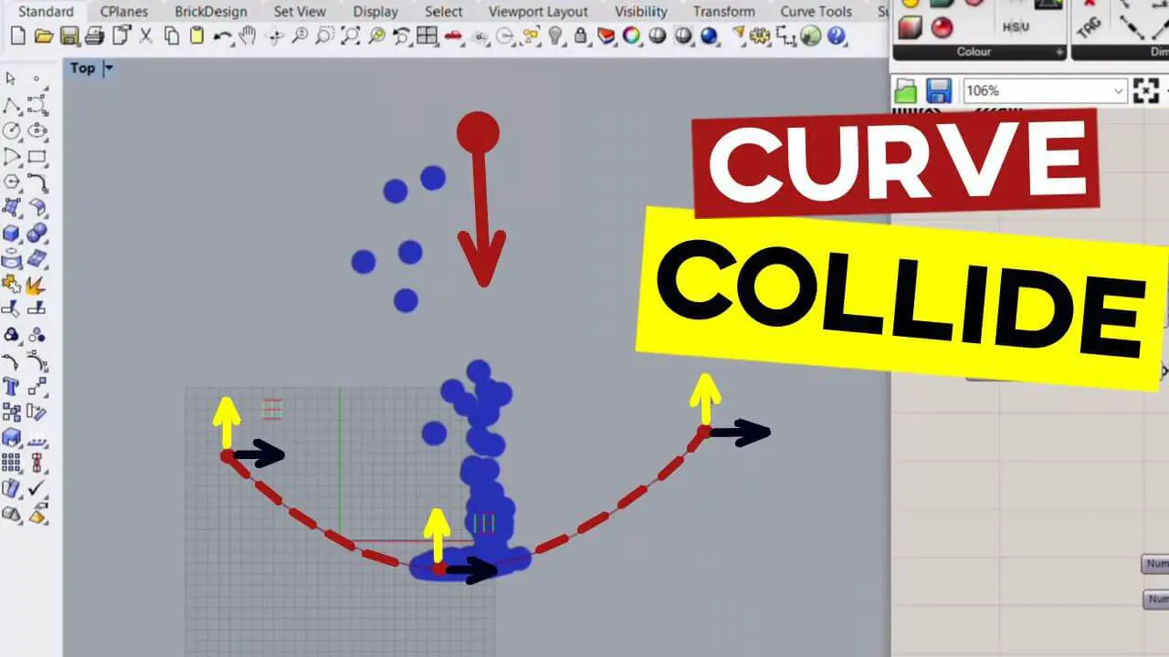 Kangaroo Curve Collide - Parametric House