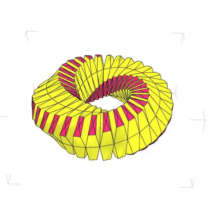 Panelized Torus - Parametric House