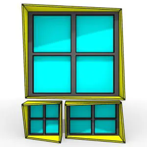 Deformed Frame - Parametric House