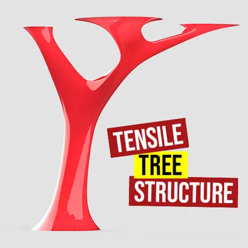 Tensile Tree Structure - Parametric House