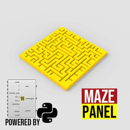 Maze Panel - Parametric House