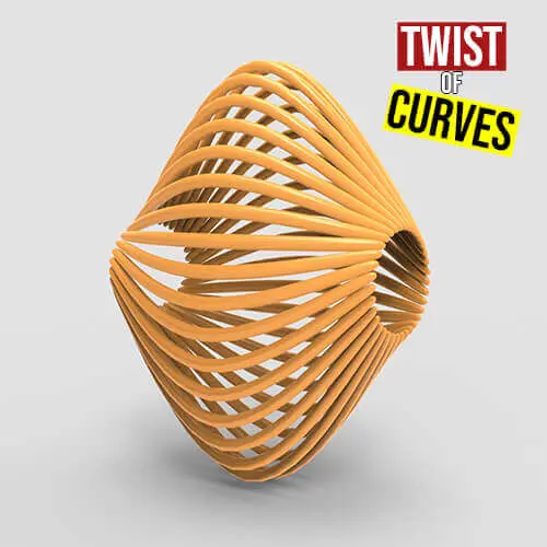 Twist of Curves - Parametric House