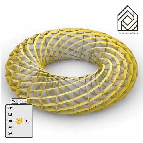 Mesh Torus - Parametric House
