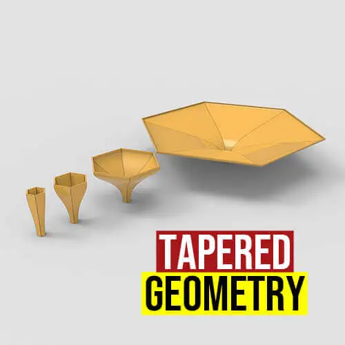 Tapered Geometry - Parametric House