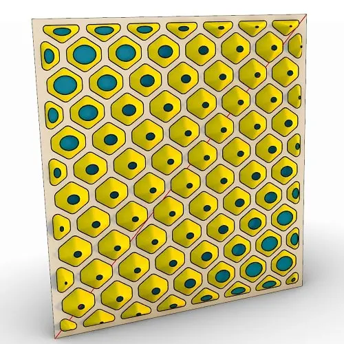 Hexagon Attractor - Parametric House