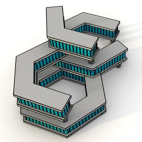 Hexagonal Building - Parametric House