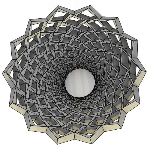 Diagonal Panels - Parametric House
