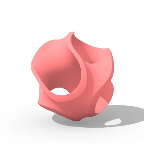 Gyroid Shell - Parametric House