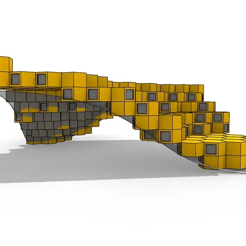 Freeform aggregation - Parametric House