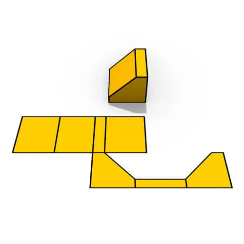 Unroll Polysurface - Parametric House