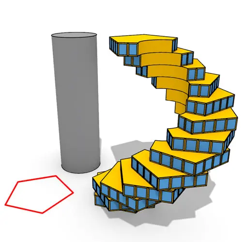 Twisting Tower - Parametric House