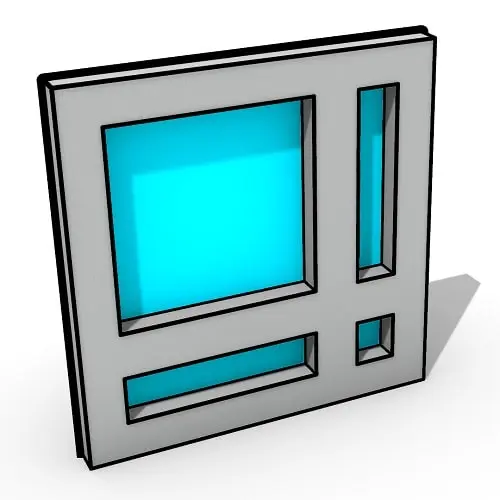 Isocurve Frame - Parametric House