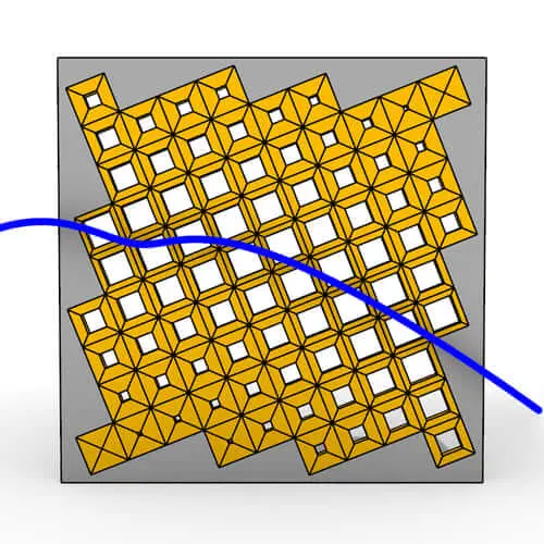 Quad-Mesh Facade - Parametric House