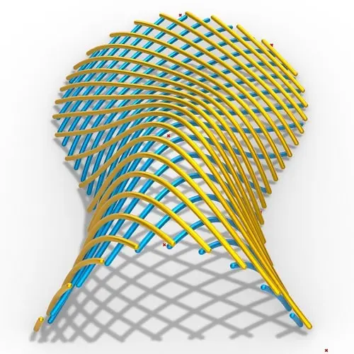 Contour Pipe - Parametric House