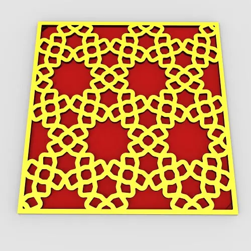 Islamic Geometric Pattern - Parametric House