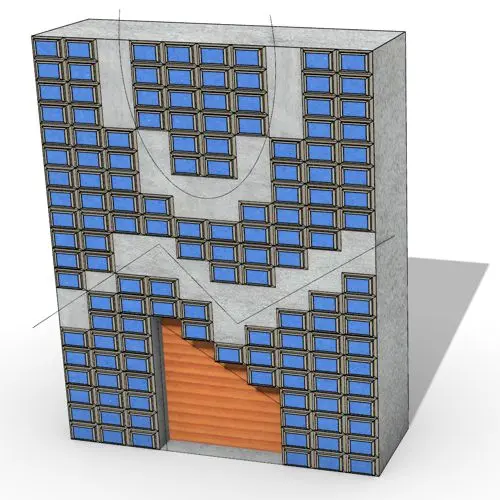 Parametric Facade - Parametric House