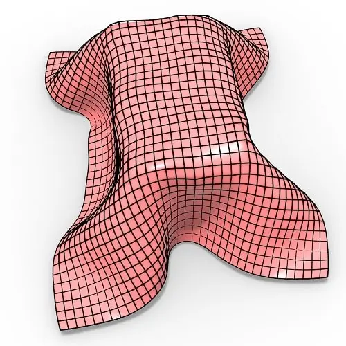 Cloth Simulation - Parametric House