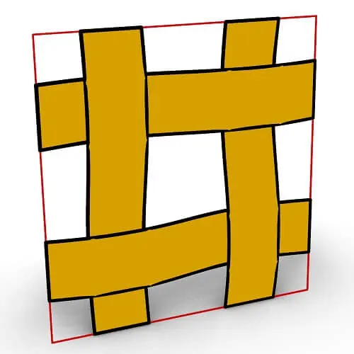 Weave Rectangle - Parametric House