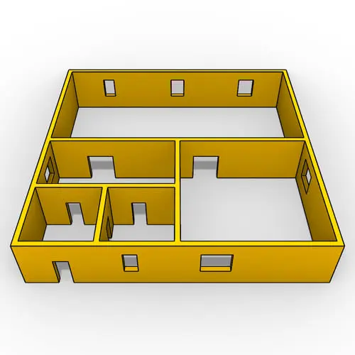 3D Plan - Parametric House