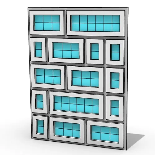 Random Facade - Parametric House