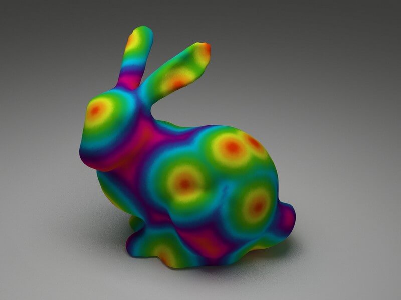 Geodesic Heat Method - Parametric House