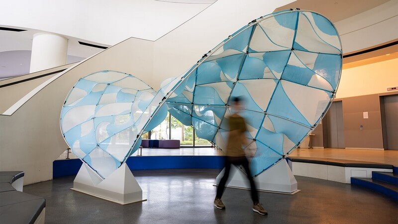 Knit Patterned Pavilion - Parametric House