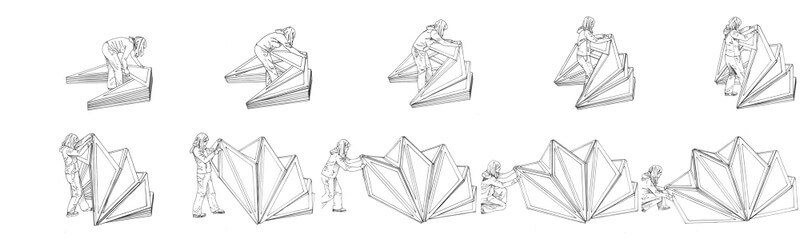 Origami Shelter - Parametric House