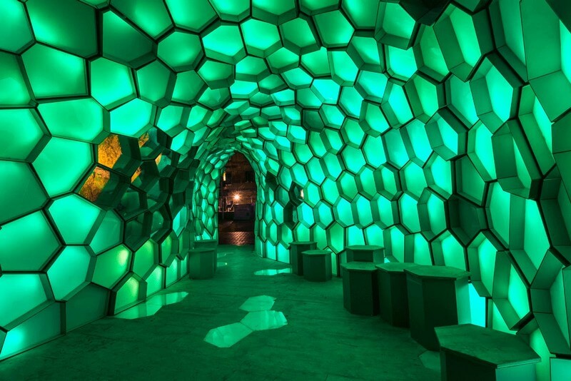 Cellular Tessellation Pavilion - Parametric House