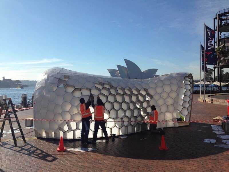 Cellular Tessellation Pavilion - Parametric House