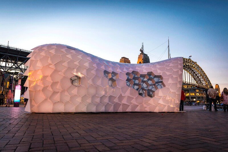 Cellular Tessellation Pavilion - Parametric House