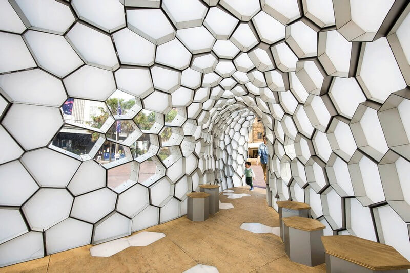 Cellular Tessellation Pavilion - Parametric House