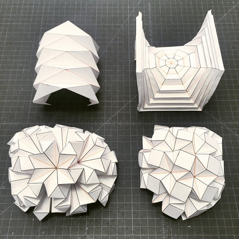 Ron Resch Tessellation - Parametric House