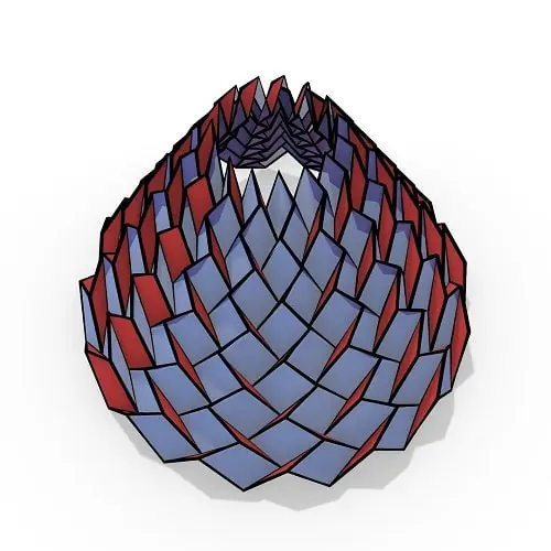 Chevron pattern - Parametric House