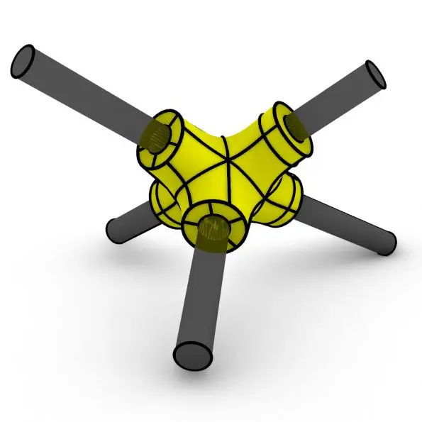 SubD Connection - Parametric House