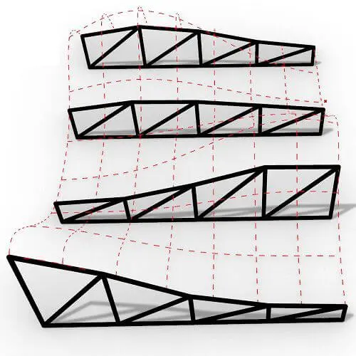 Truss From Surface - Parametric House