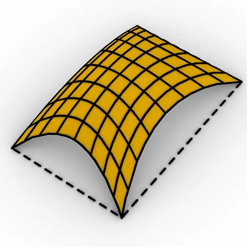 Rectangle to Surface - Parametric House