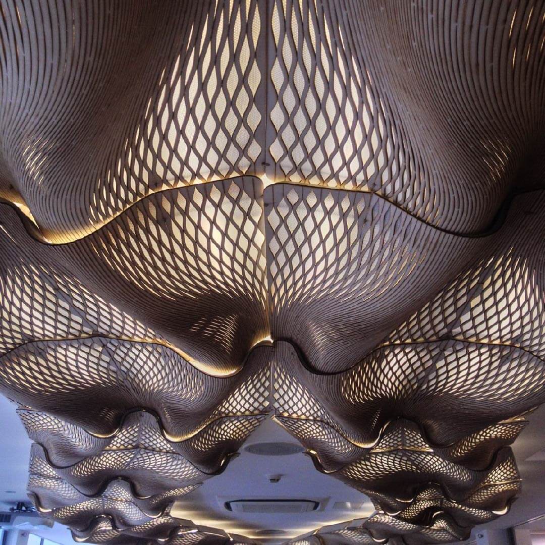 The Wooden Waves - Parametric House