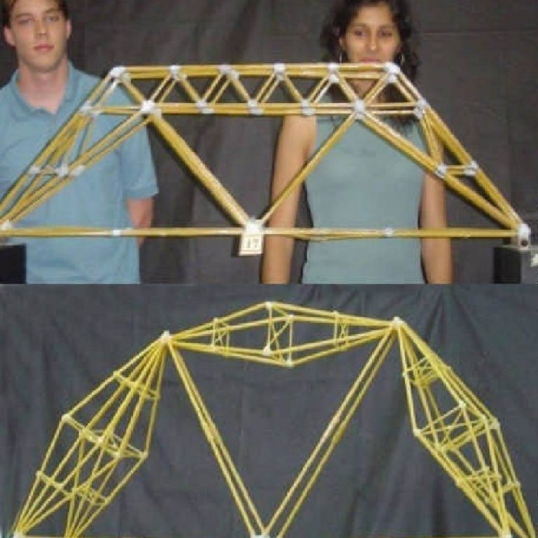 Spaghetti Bridge Competition - Parametric House