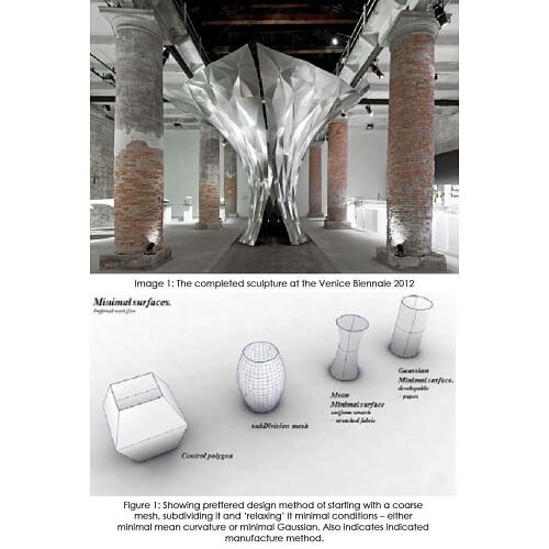 Curve-Crease Folded Panels - Parametric House