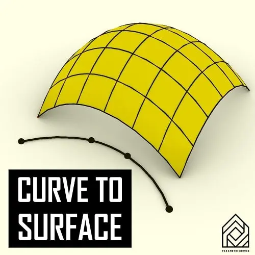 Curve to Surface - Parametric House