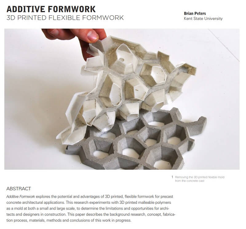 Additive Formwork - Parametric House