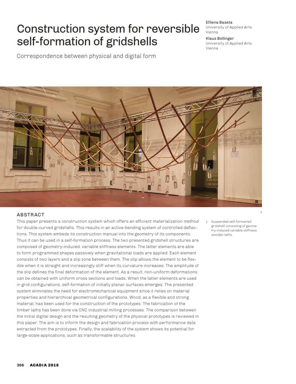 Reversible Gridshells - Parametric House