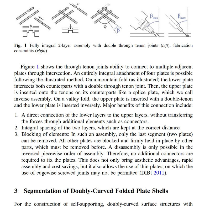 Timber Folded Plate - Parametric House