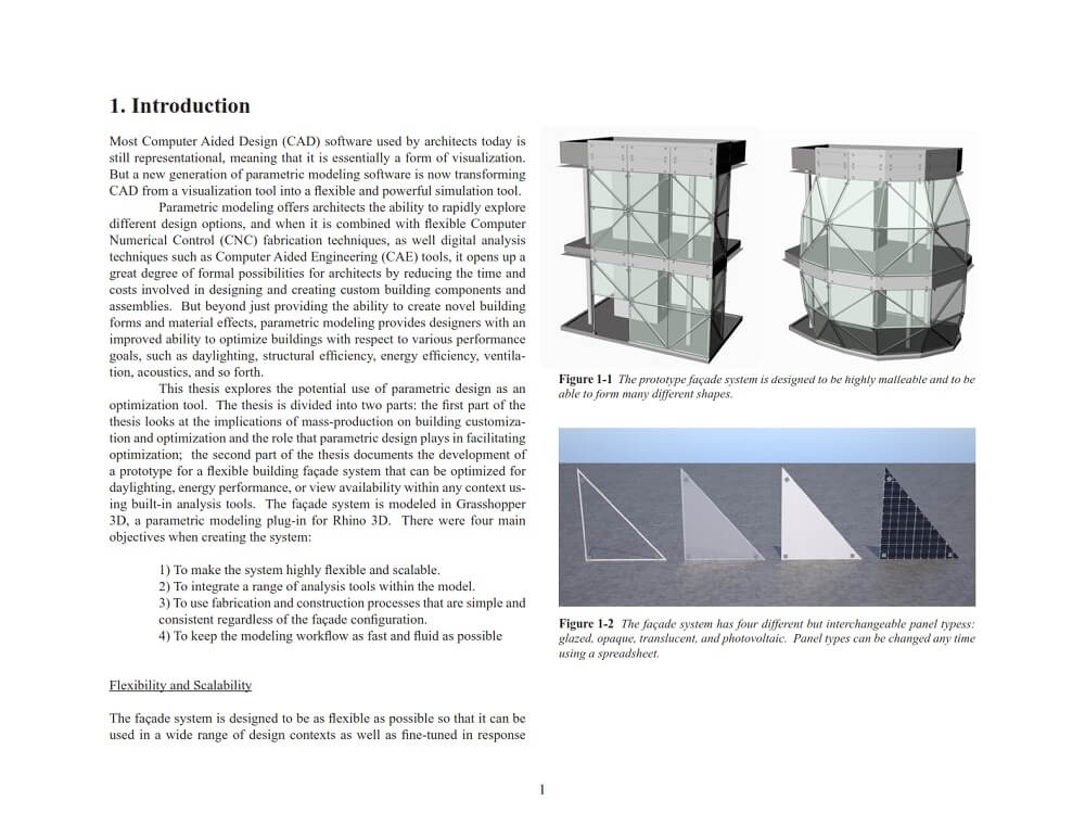 The Parametric Facade - Parametric House
