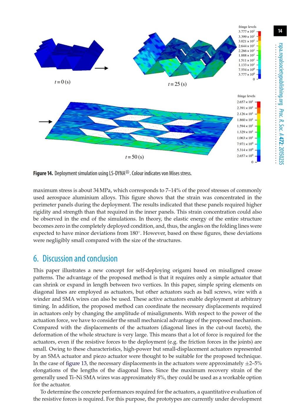 Self-Deploying Origami - Parametric House